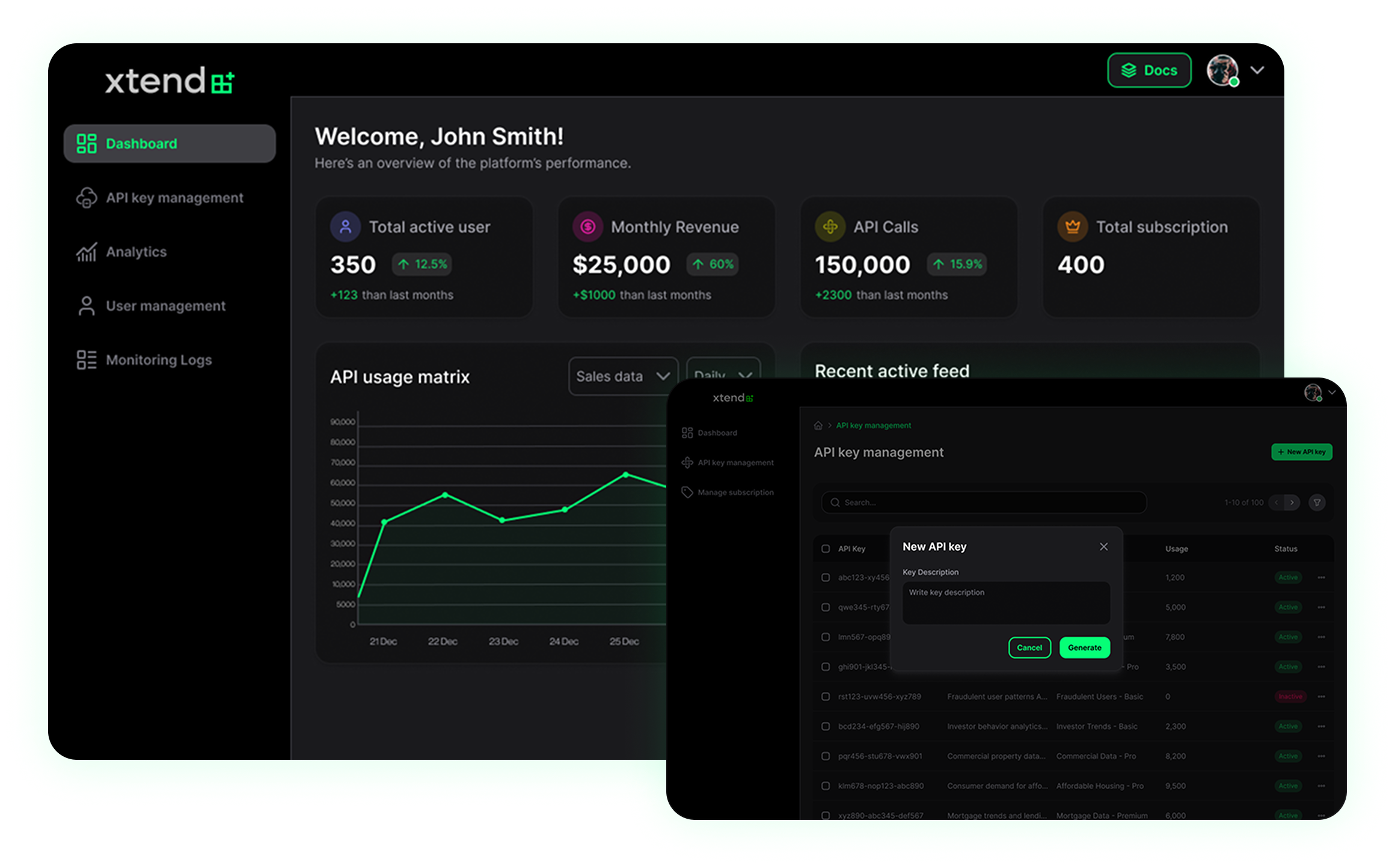 XTEND: Extend Your Capabilities